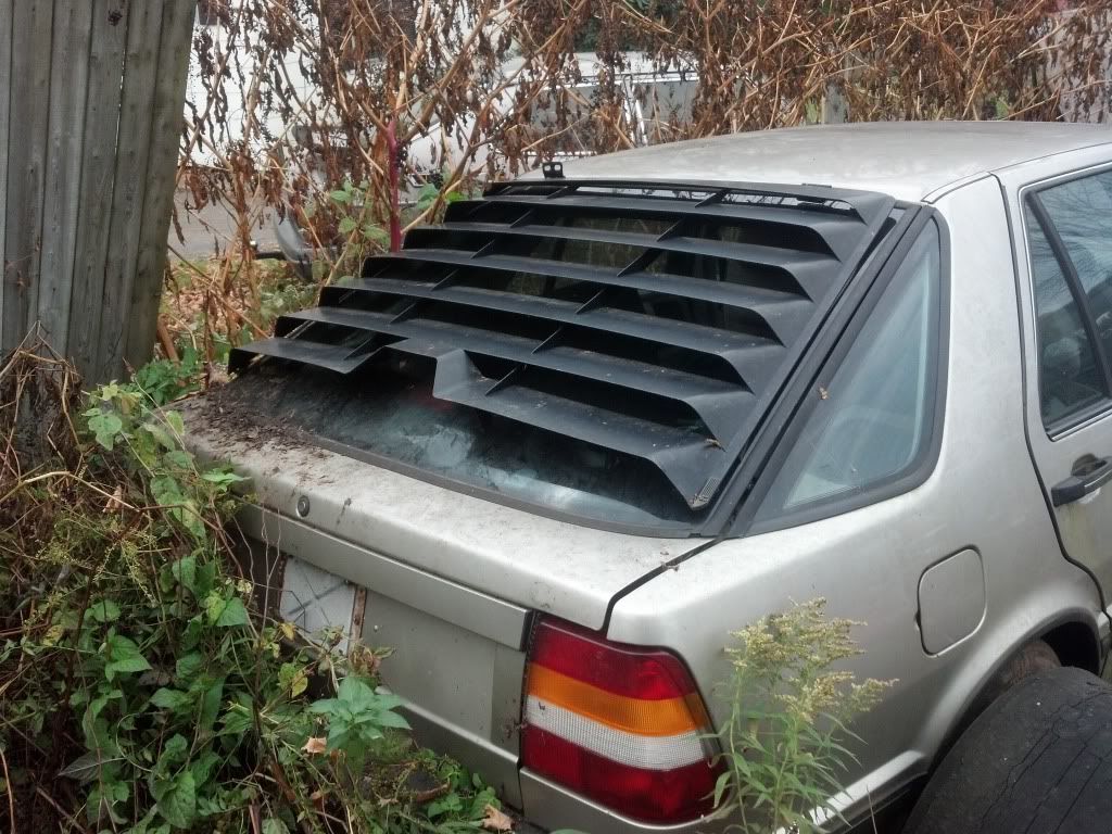 Saab 9000 Rear louvers | SaabCentral Forums