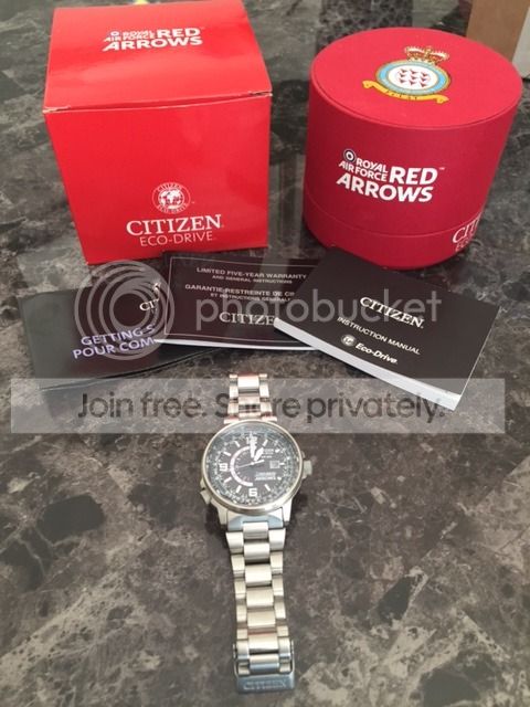 FS: Limited Edition Citizen Nighthawk Royal Air Force Red Arrows ...