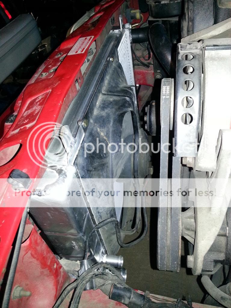 Custom radiator and coolant tank project for 89 XR4Ti - The Merkur Club ...