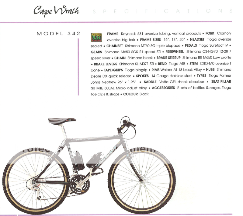 1991 Claud Butler MTB Range | Retrobike