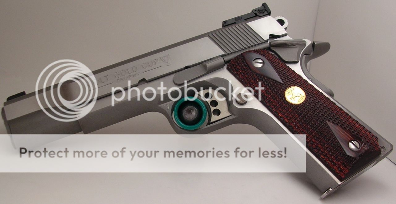 GOLD CUP TROPHY vs SERIES 80 COLT MKIV GOLD CUP NATIONAL MATCH