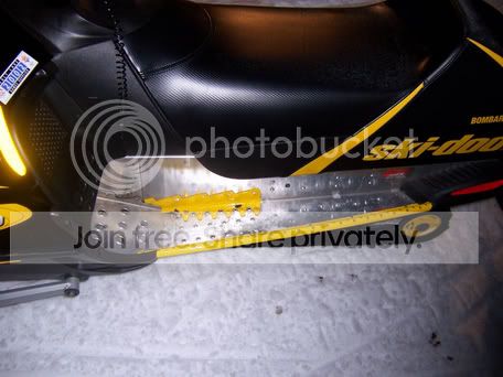 Runningboard supports for an S-chassis | Ski-Doo Snowmobiles Forum