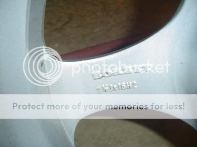 1 Borbet Type T 16x7.5 5x100 | VW Vortex - Volkswagen Forum