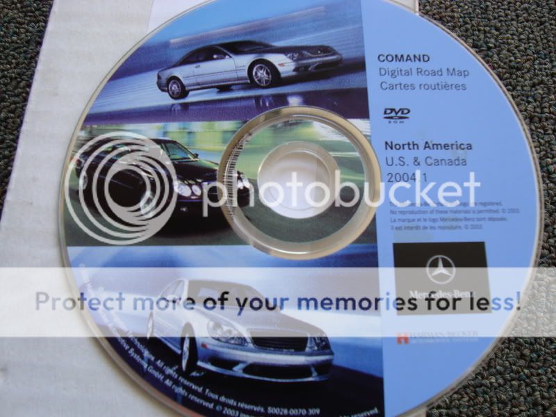 FS: Navigation DVD 2004.1 | Mercedes-Benz Forum