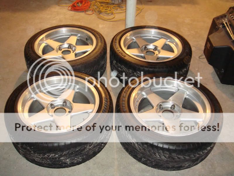 (4) Azev TYPE A rims and tires 17x8.5 et13 235/45/17 LI