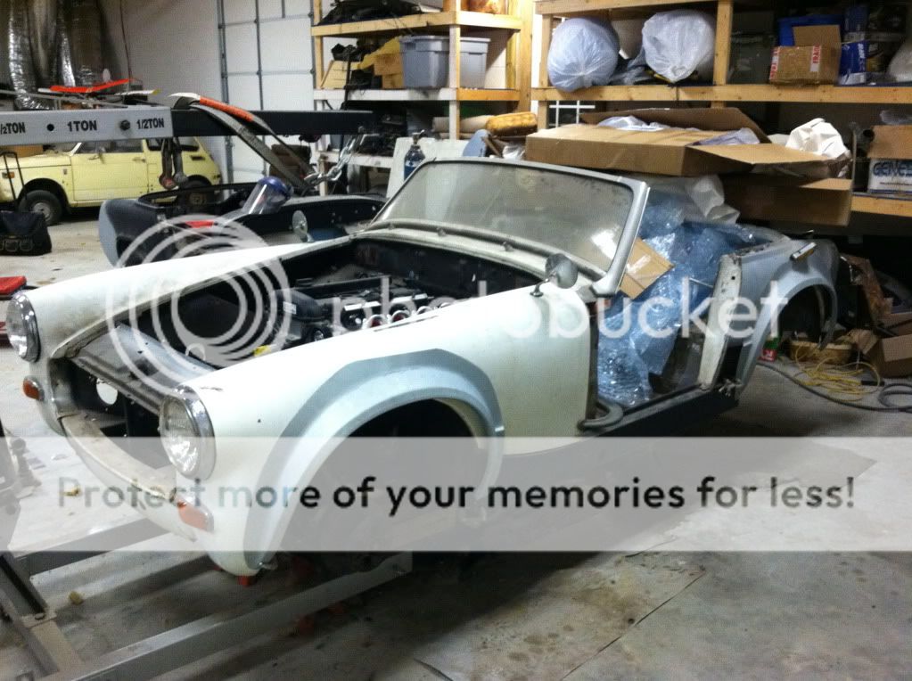 start of 64 midget restomod project : MG Engine Swaps Forum : The MG ...