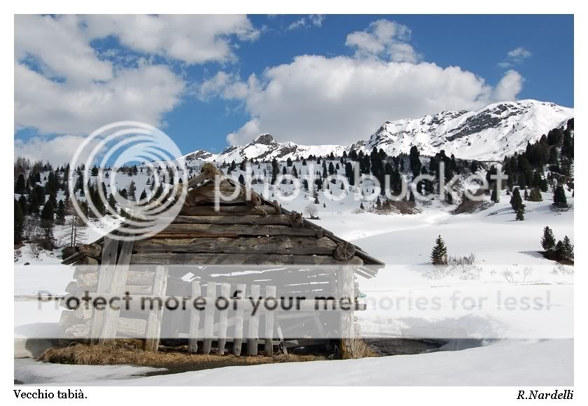 Ciaspolando in val Duron (Val di Fassa - Rosengarten)