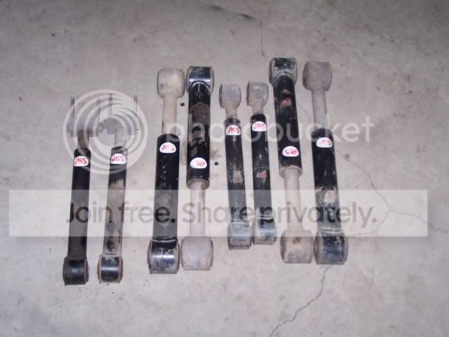JKS adjustable control arms Jeep TJ XJ ZJ | Pirate 4x4