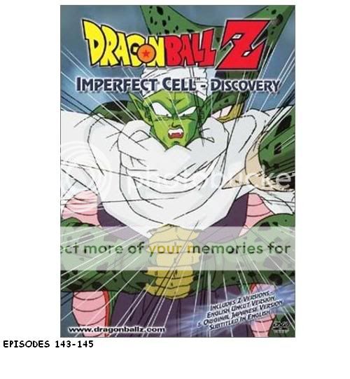 My own type of guide for all the Region 1 4:3 DBZ DVDs. • Kanzenshuu