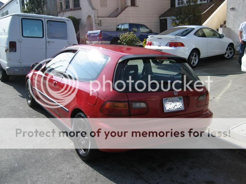 Pictures of my new EG Hatch Si