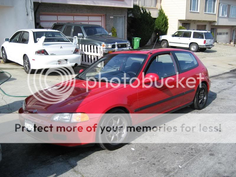 Pictures of my new EG Hatch Si