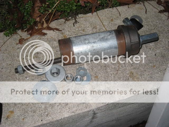 homemade subframe bushing removal tool