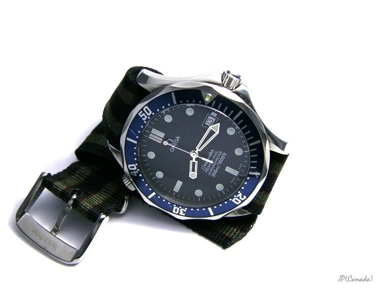 Which color "RAF" NATO on blue Seamaster? | WatchUSeek Watch Forums